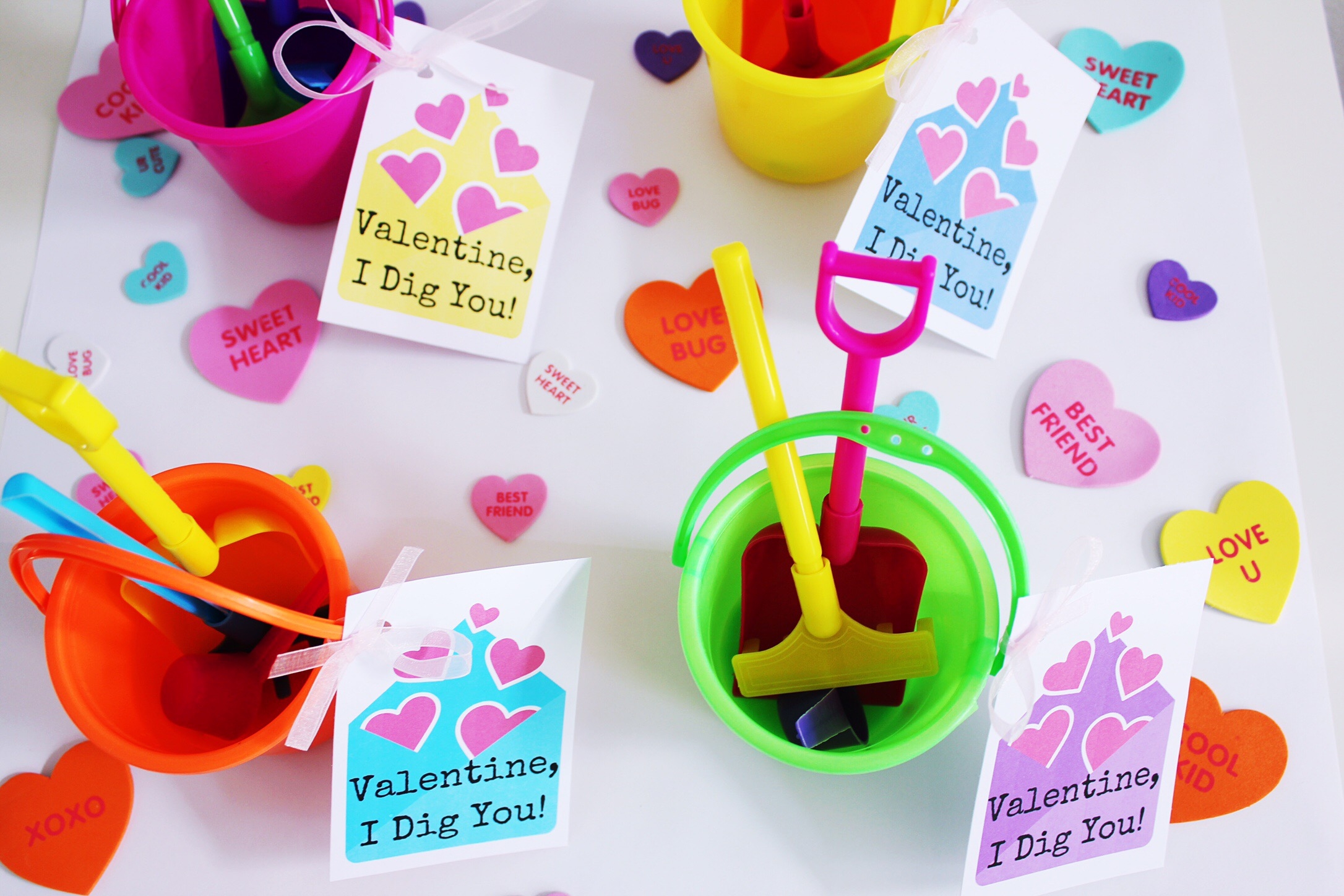Valentine's Day: I Dig You (Free printables) - Treehouse Threads