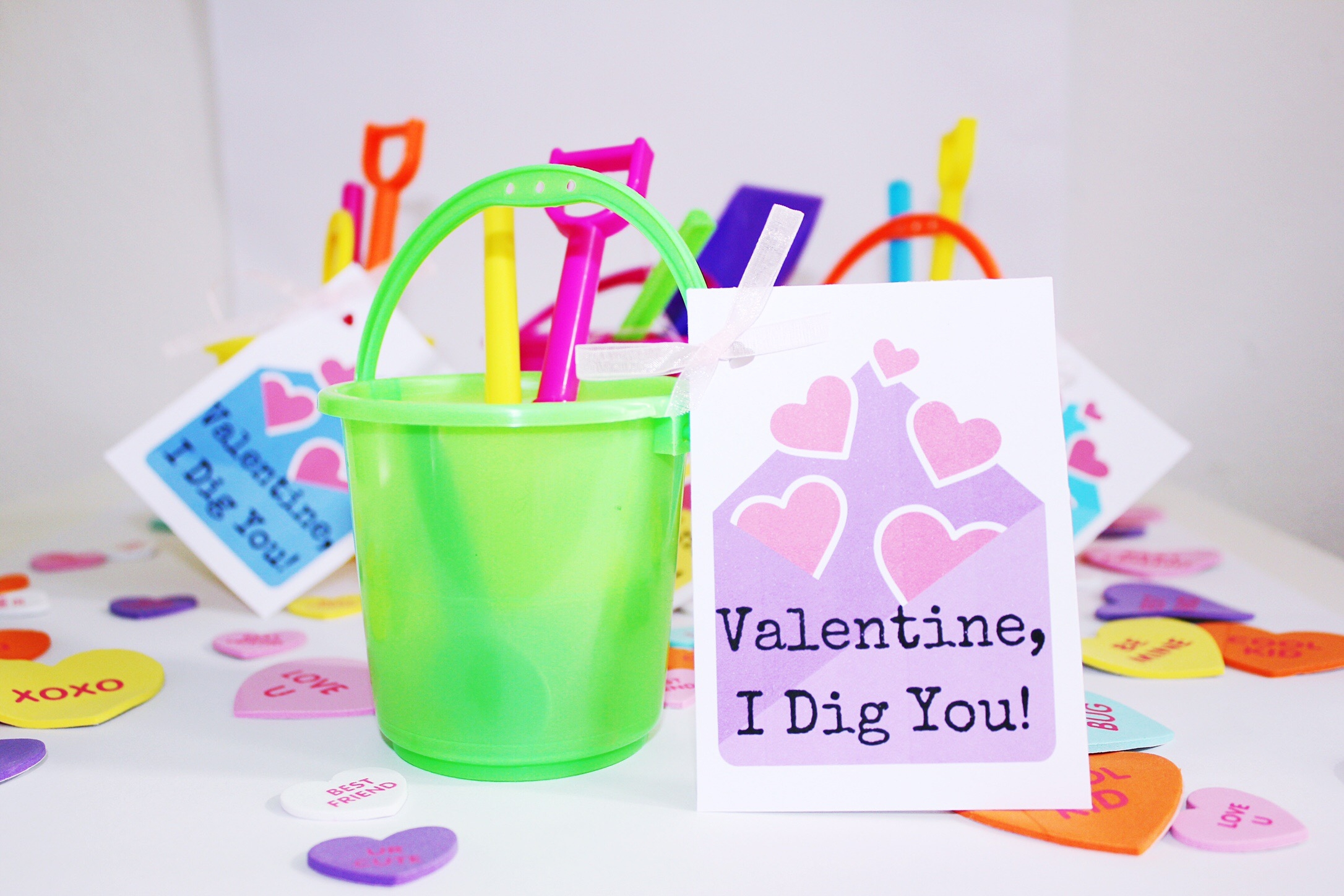 Valentine's Day: I Dig You (Free printables) - Treehouse Threads