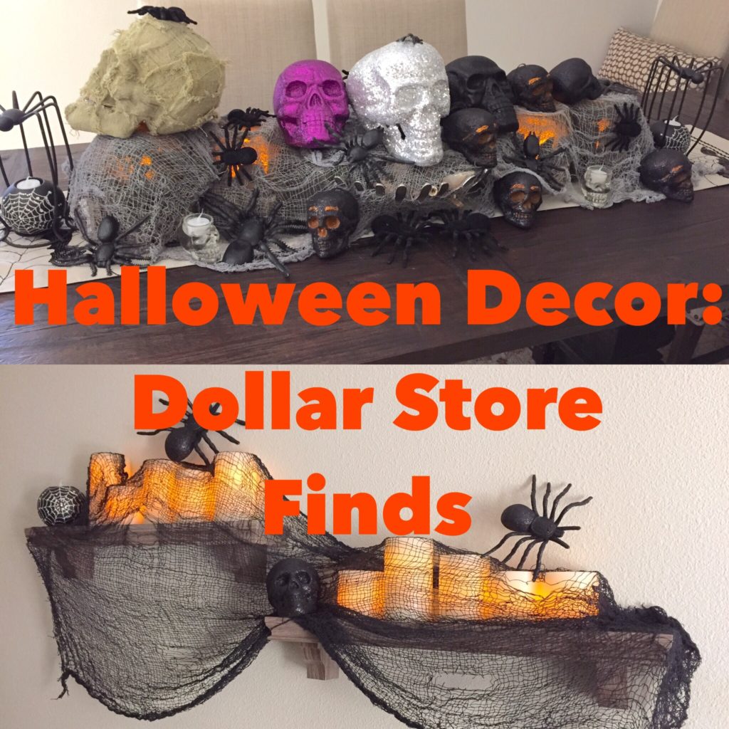 Halloween Decorating: Dollar Store Finds - Treehouse Threads