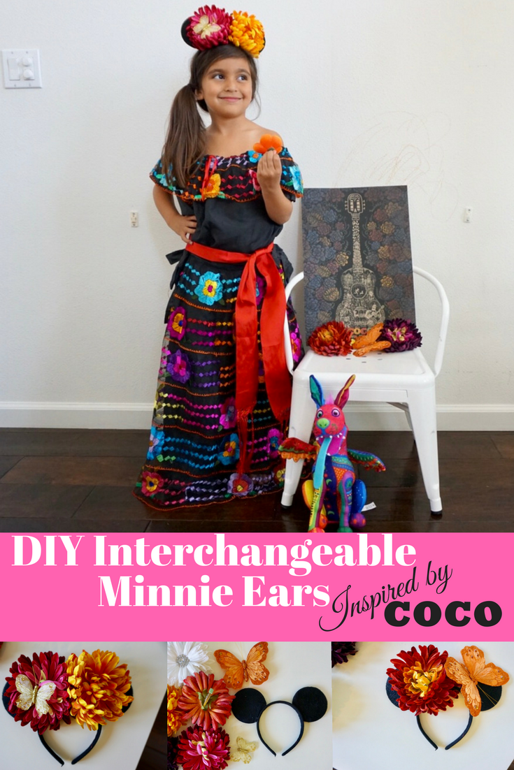 DIY Interchangeable Minnie Ears - Treehouse Threads