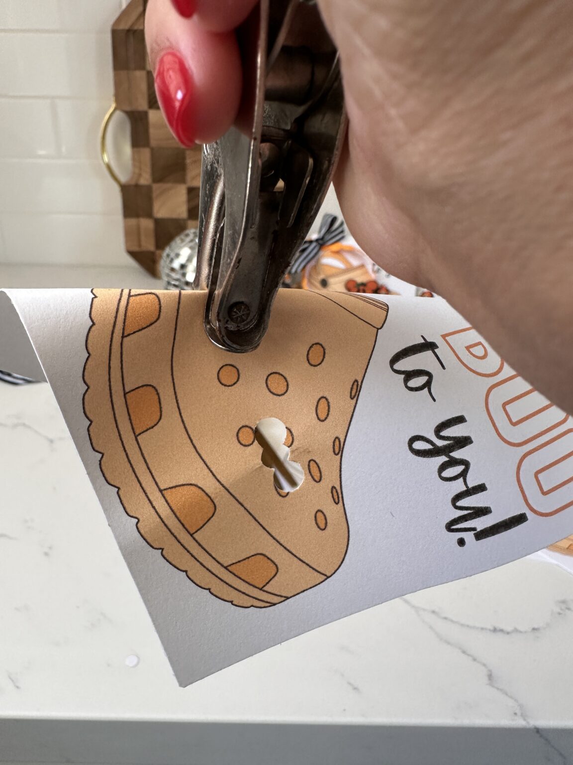 Halloween Croc Charm Tag - Treehouse Threads