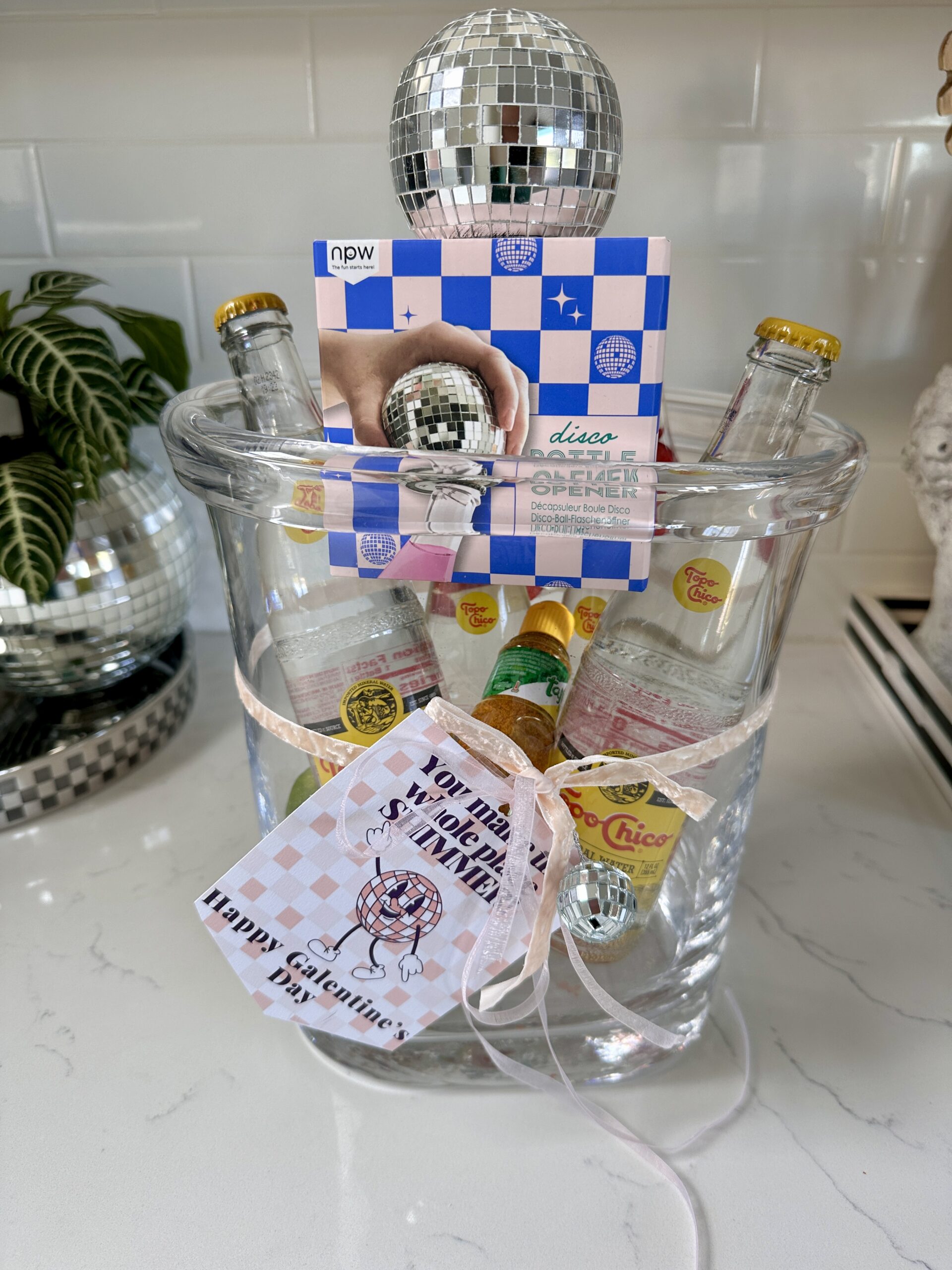 Galentine's Hostess Gift Basket Idea - Treehouse Threads